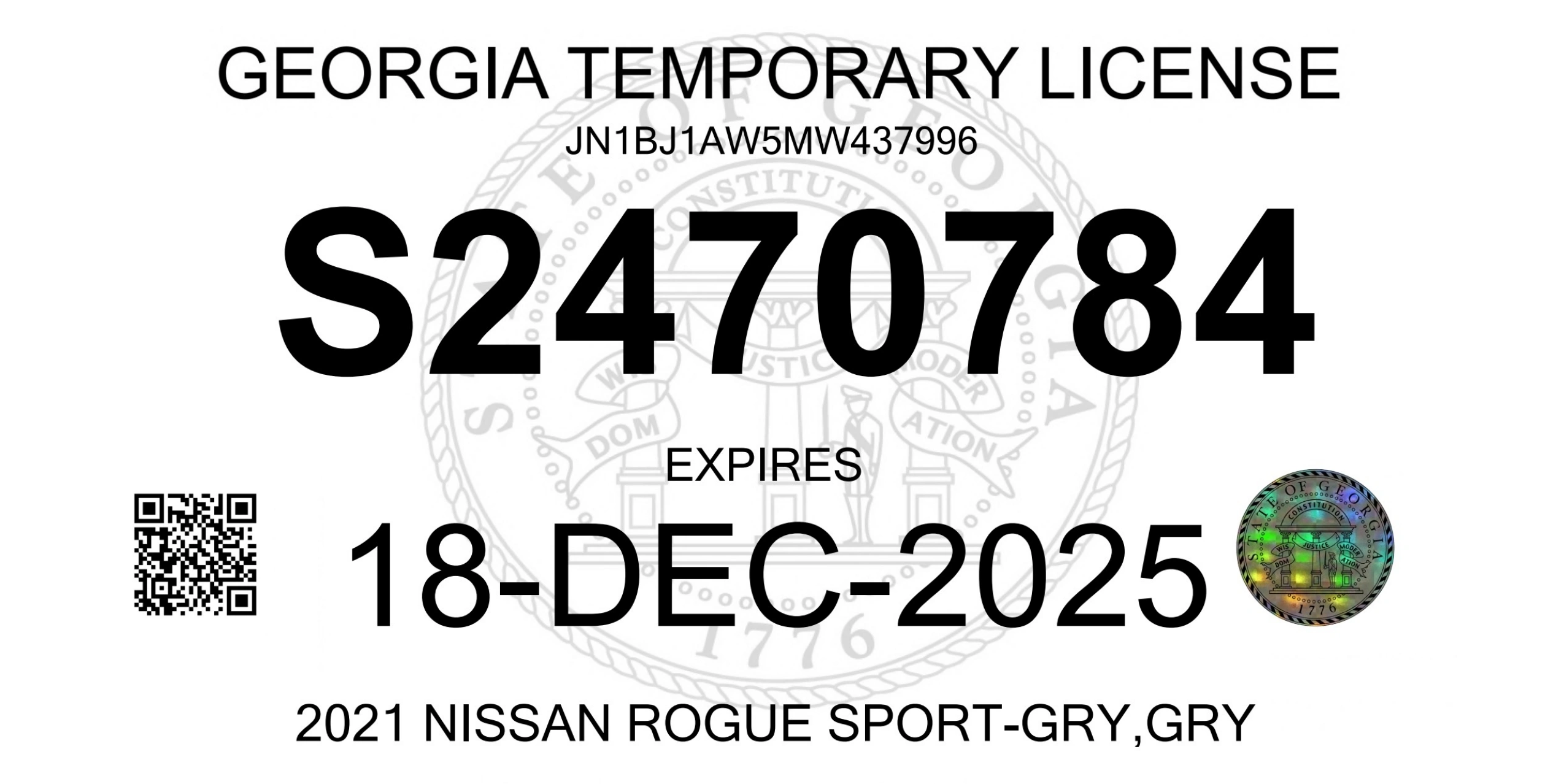 Temporary American Plates — Temporary Tags & Insurance in the USA